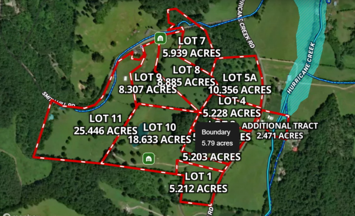Prime 100-Acre Development | 11-Lot Subdivision | Giles County, TN ...